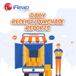 How to View Daily Receipt/Purchase Report on iREAP POS PRO Via Mobile